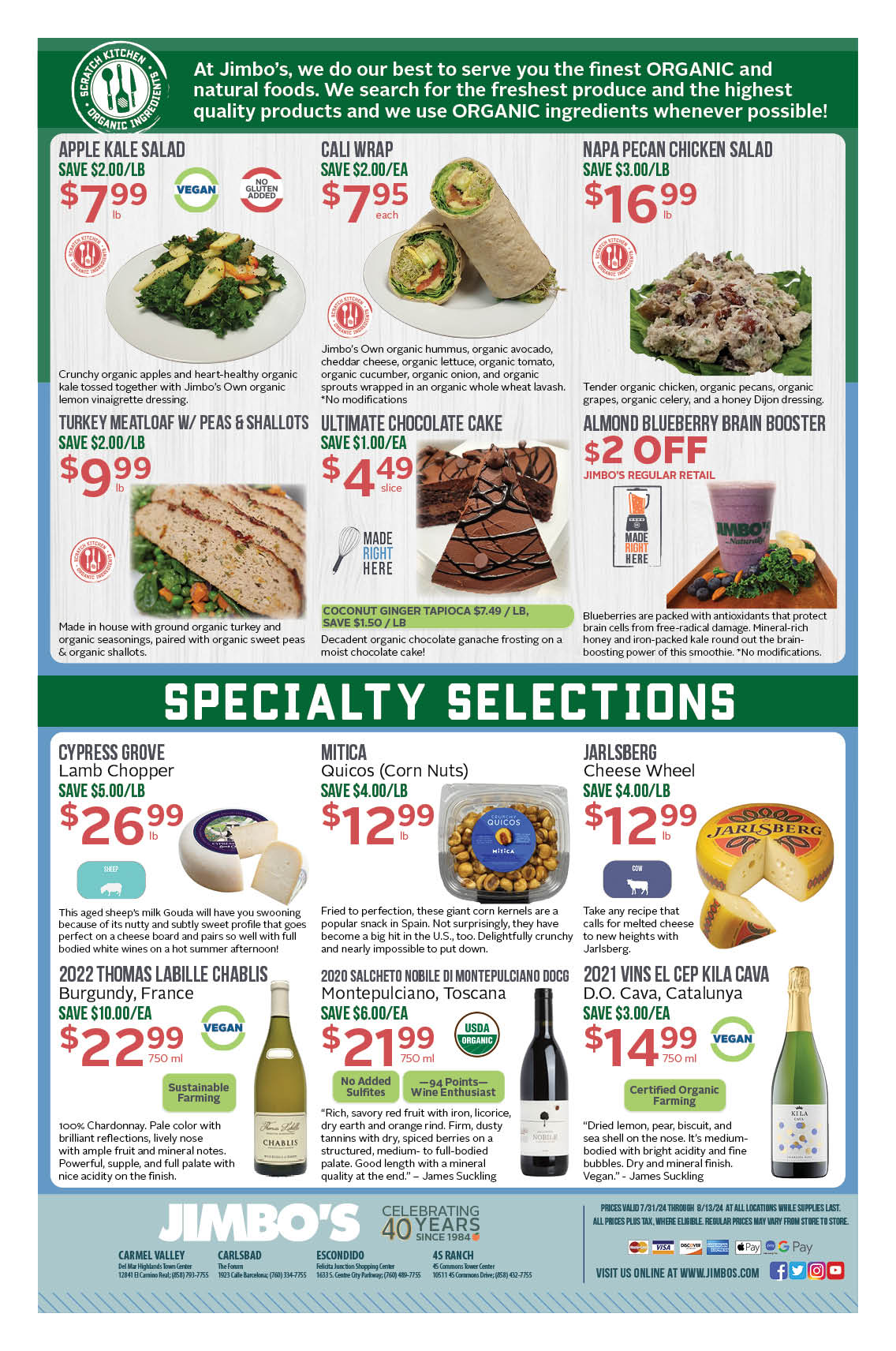 Specials – Jimbo's